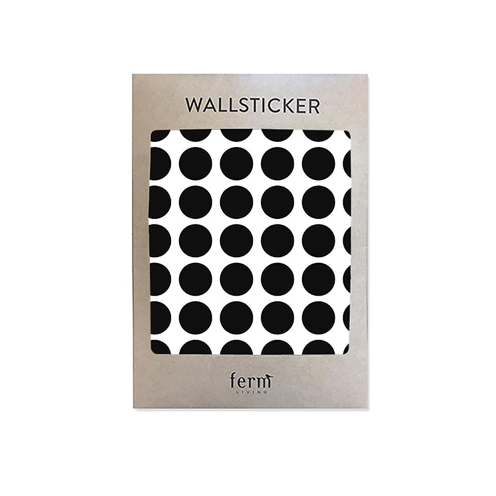 Stickers muraux Ronds - Noir Ferm Living pour chambre enfant - Les ...