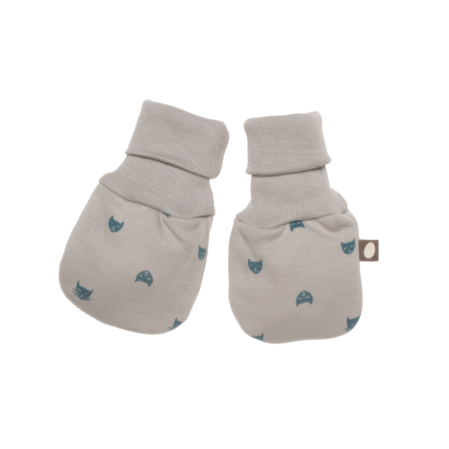 Moufles bébé Chats - Gris Oeuf NYC pour chambre enfant - Les Enfants du ...