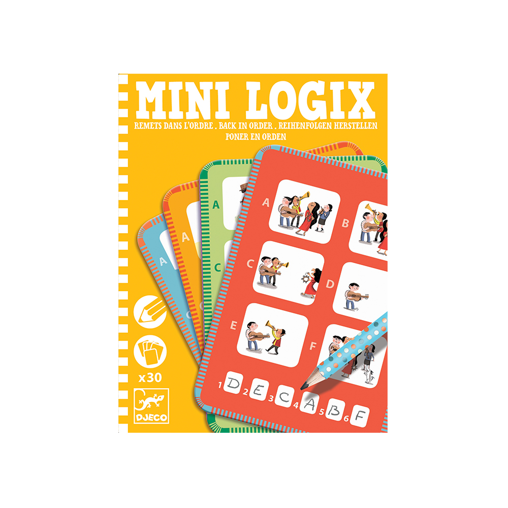Mini Logix - Dans l'Ordre Djeco pour chambre enfant - Les Enfants du Design