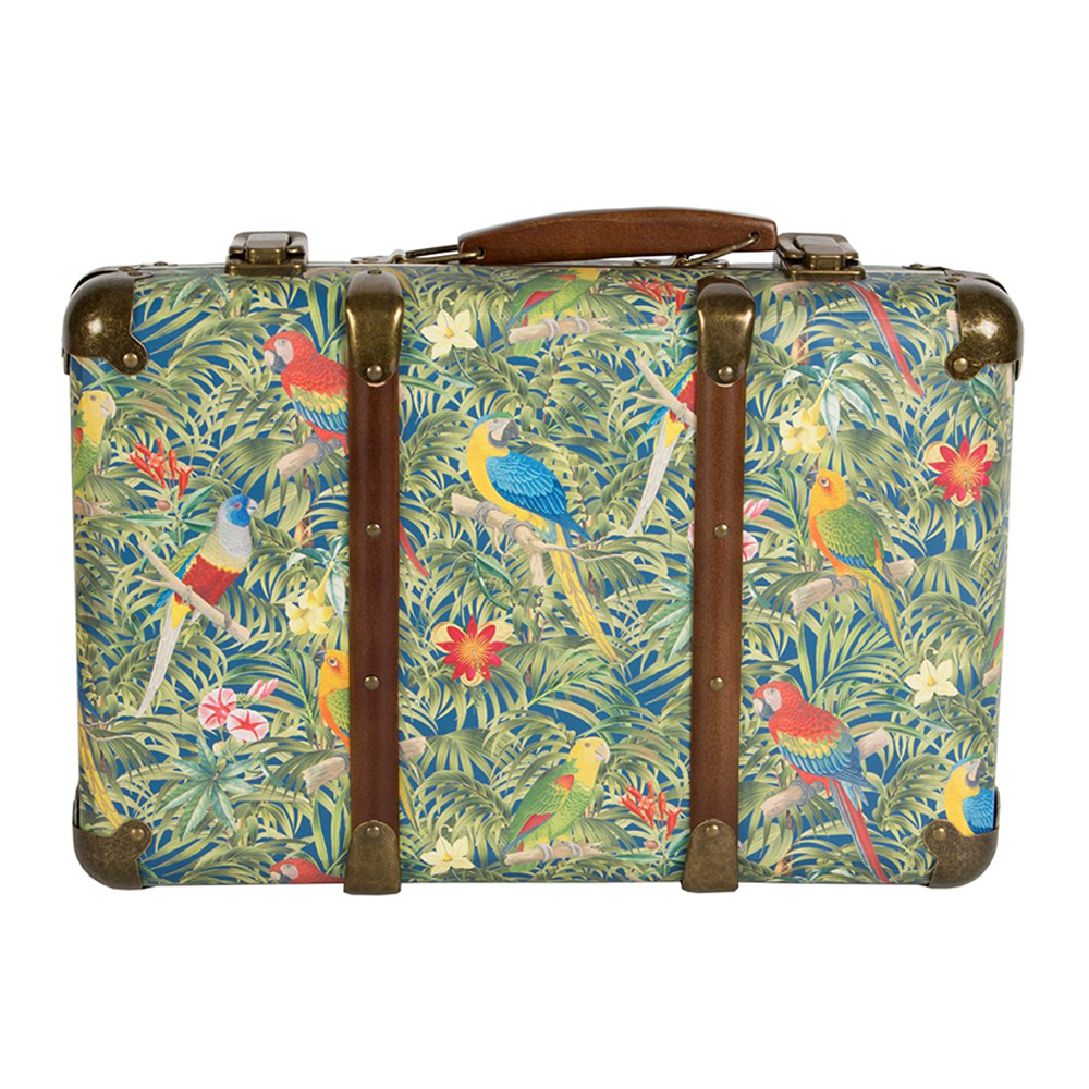 Valise vintage Perroquet Paradise RJB STONE pour chambre enfant - Les ...