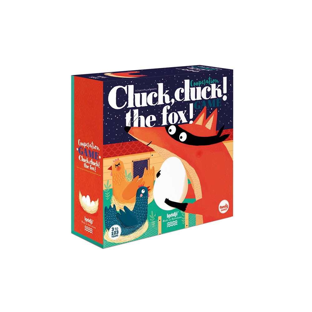 Jeu Cluck Cluck the Fox Londji pour chambre enfant - Les Enfants du Design