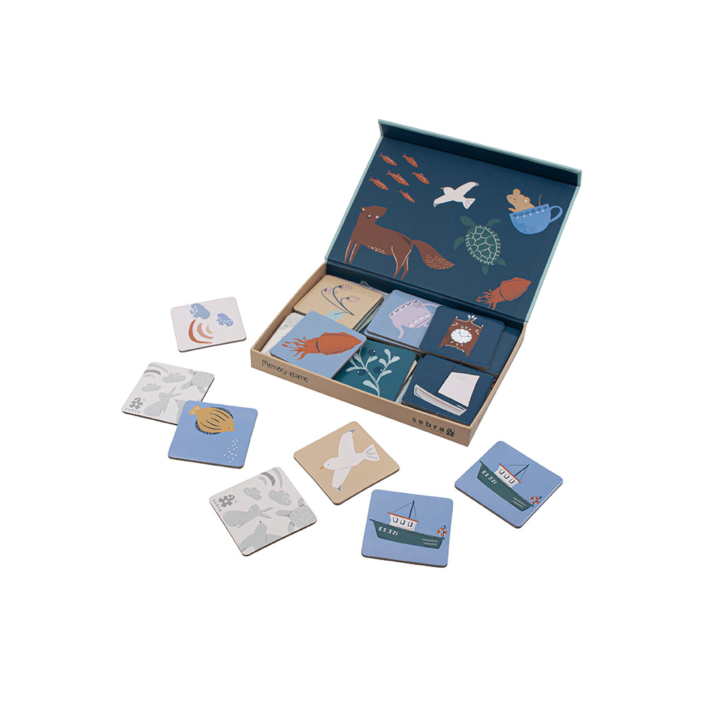 Jeu Memory Océan Sebra pour chambre enfant - Les Enfants du Design