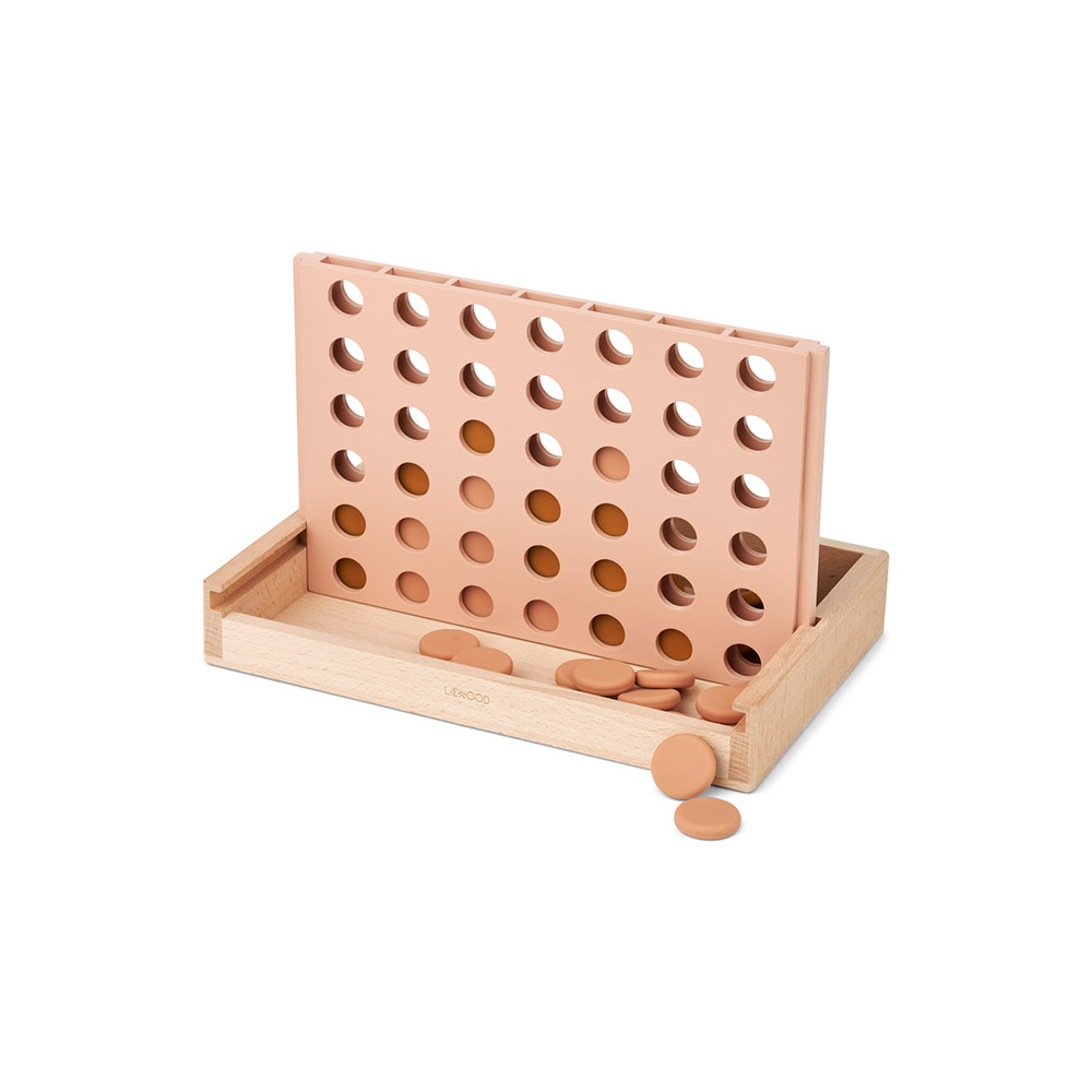 Jeu Puissance 4 Victoria - Rose Tuscany Liewood pour chambre enfant ...