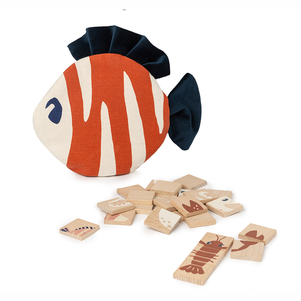 Puzzle Animaux Marins Sea Animals Nobodinoz pour chambre enfant - Les ...